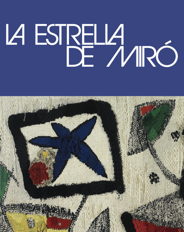 Exhibición del tapiz que Joan Miró y el artista textil Josep Royo ...